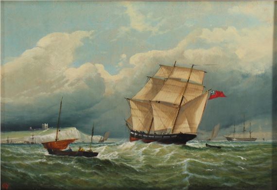 William Broome | A Merchant Brig | MutualArt