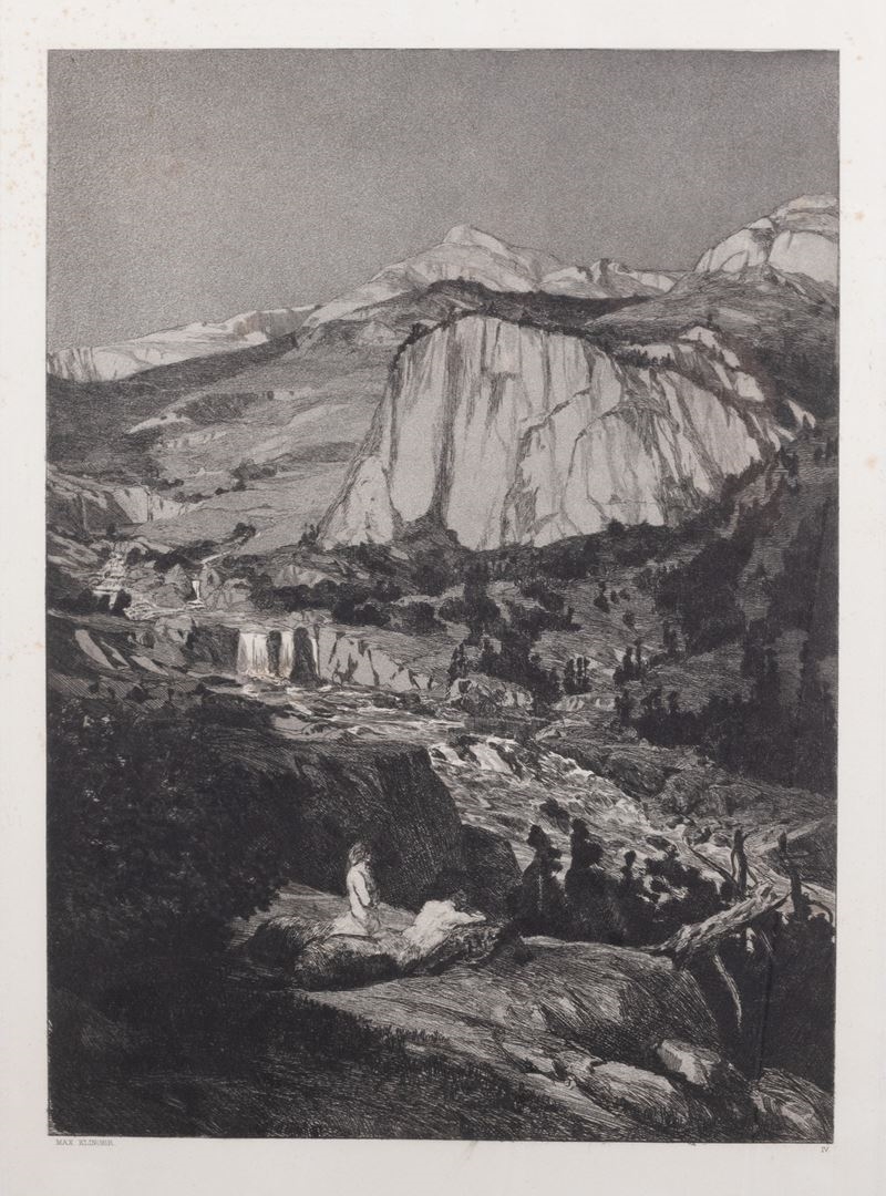Max Klinger | Two engravings | MutualArt
