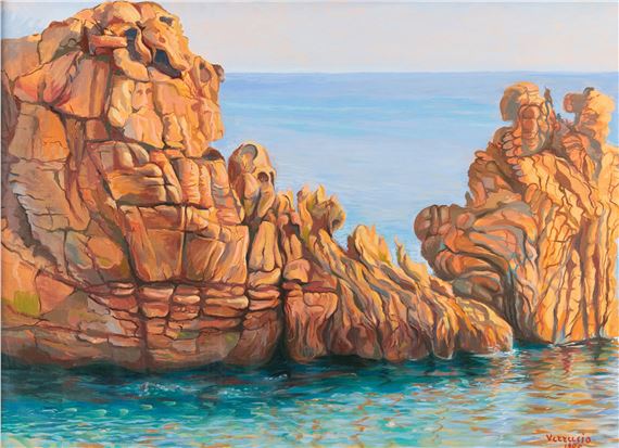 Pasquale Verrusio | Il mare di Sardegna (1985) | MutualArt