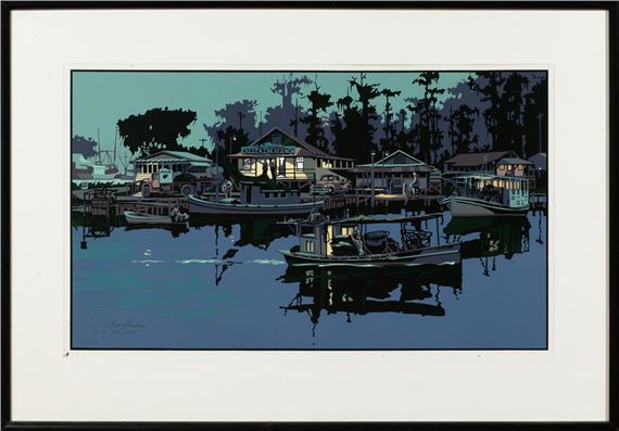 Ron Picou | le port Aedaien (1980) | MutualArt