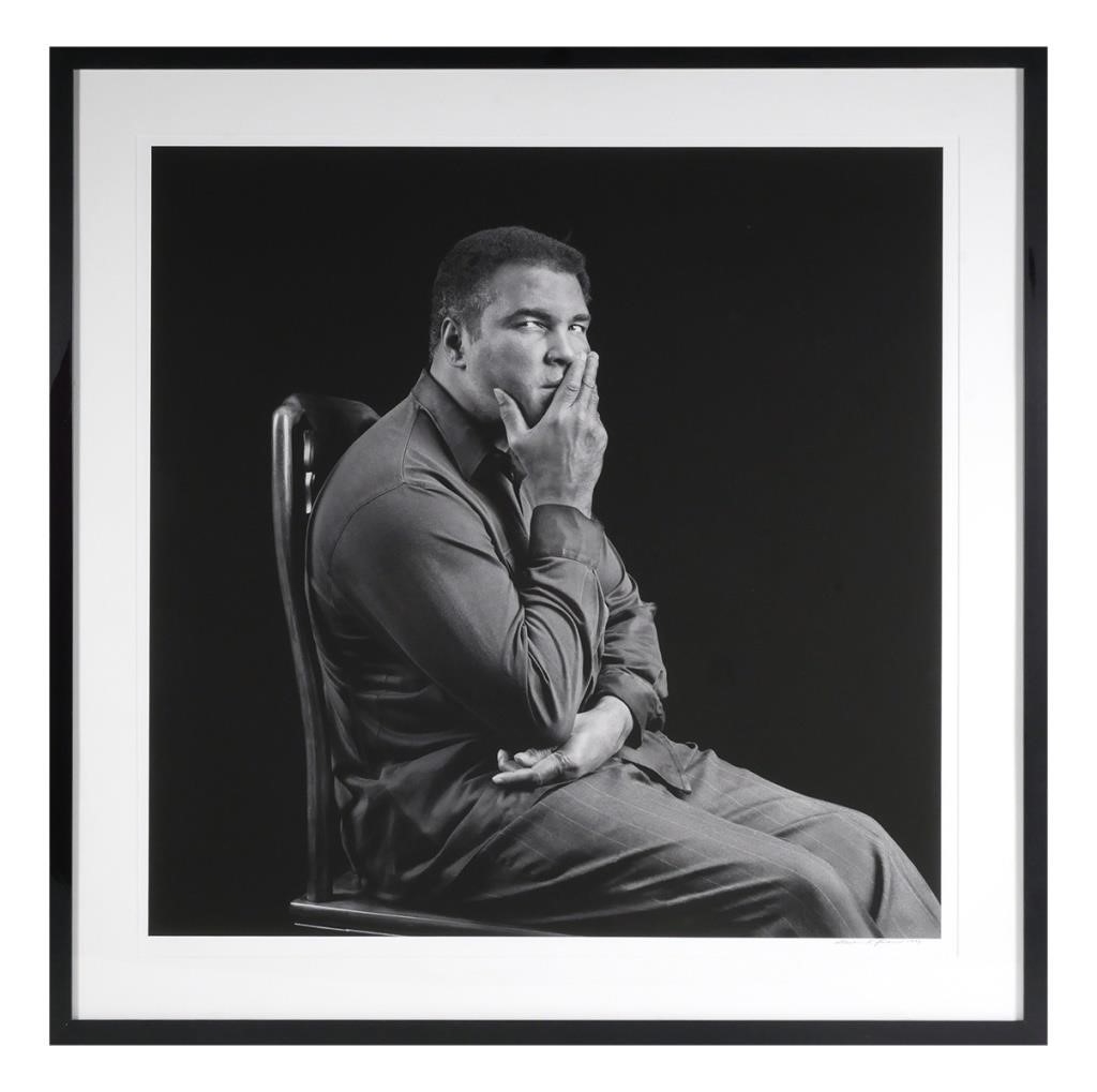 Steven Katzman | Portrait of legendary boxer Muhammad Ali (1993 ...