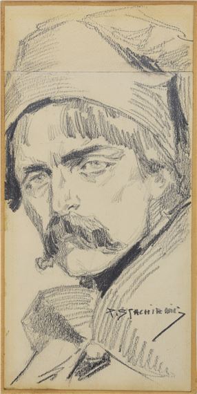 Piotr Stachiewicz | Głowa mężczyzny | MutualArt