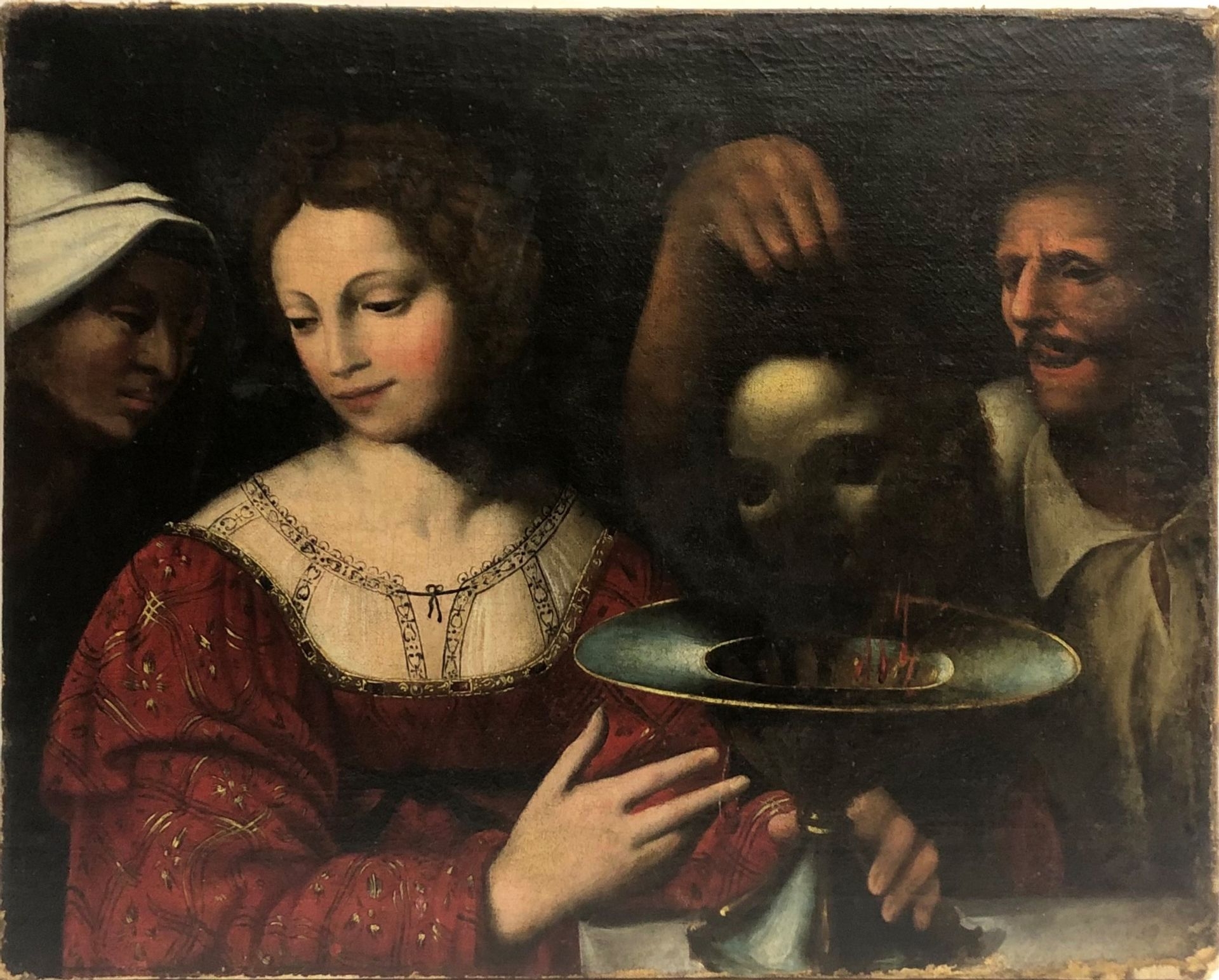 Bernardino Luini | SALOME WITH THE HEAD OF SAINT JOHN THE BAPTIST ...