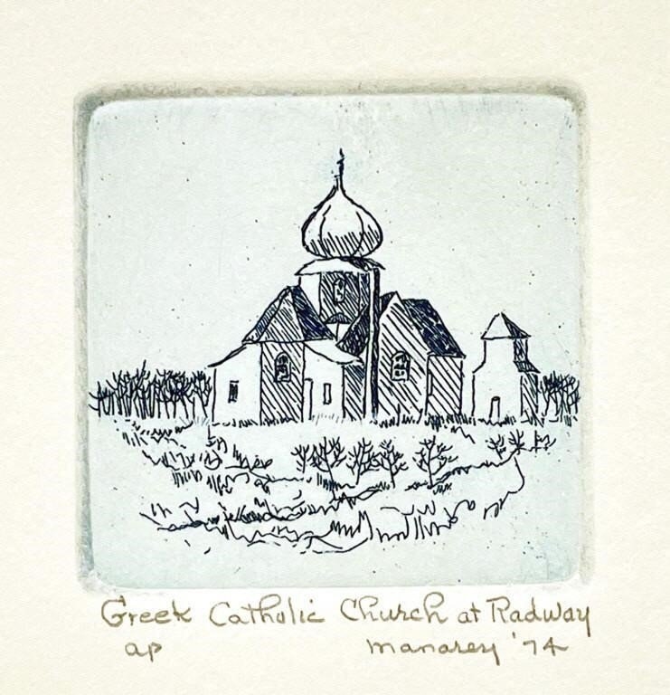 Thelma Manarey | Greek Catholic Church at Radway (1974) | MutualArt