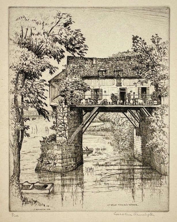 Caroline Helena Armington | Le Vieux Moilin a'Vernon (1930) | MutualArt