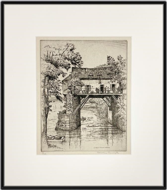 Caroline Helena Armington | Le Vieux Moilin a'Vernon (1930) | MutualArt