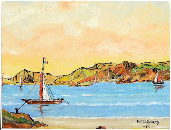 Boris Pavlov | Lion Gulf small bayon the coast (80) | MutualArt