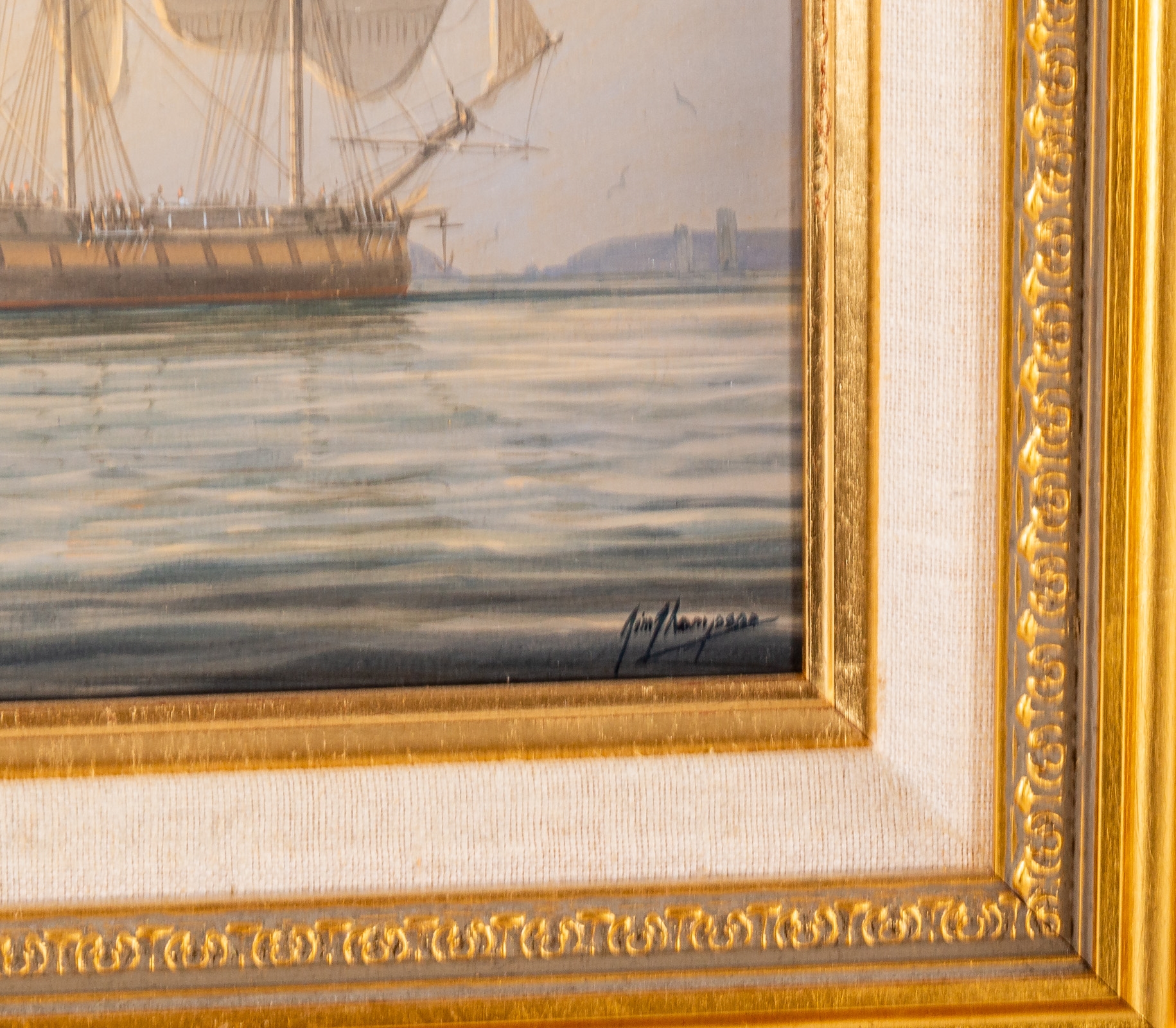 Jim Thompson | Ships at Harbor | MutualArt