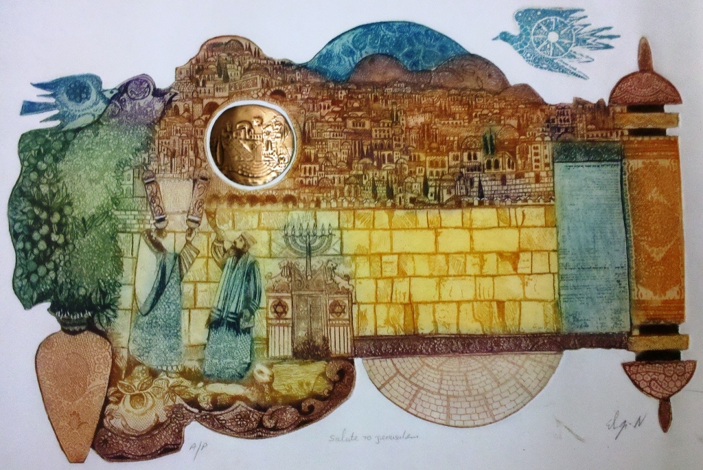 Amram Ebgi | Salute to Jerusalem | MutualArt