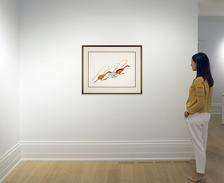 Benjamin Chee Chee | Geese (1976) | MutualArt