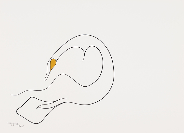 Benjamin Chee Chee | Goose (1976) | MutualArt