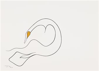 Benjamin Chee Chee | Goose (1976) | MutualArt