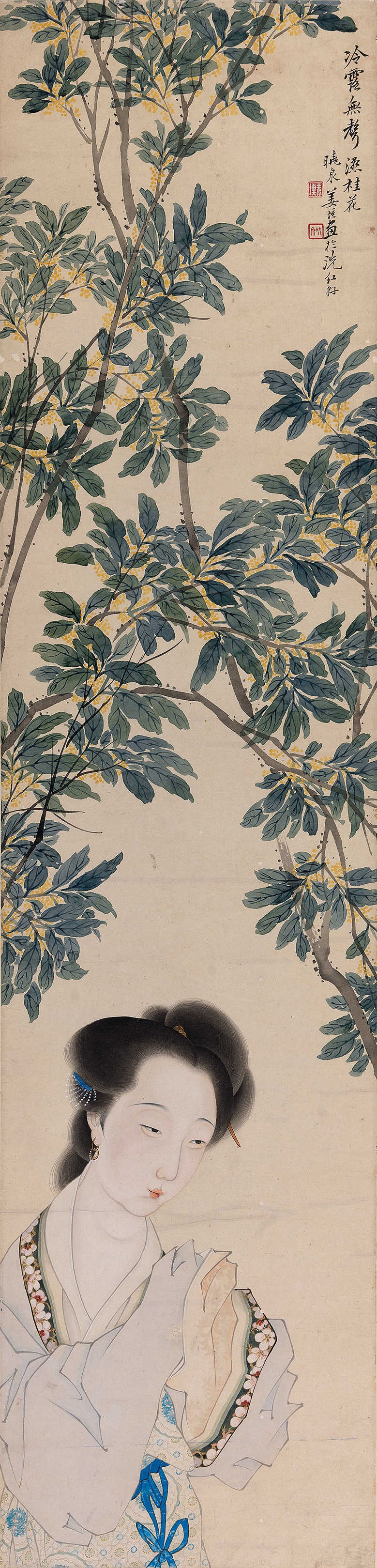 Jiang Xun | Osmanthus and Beauty | MutualArt