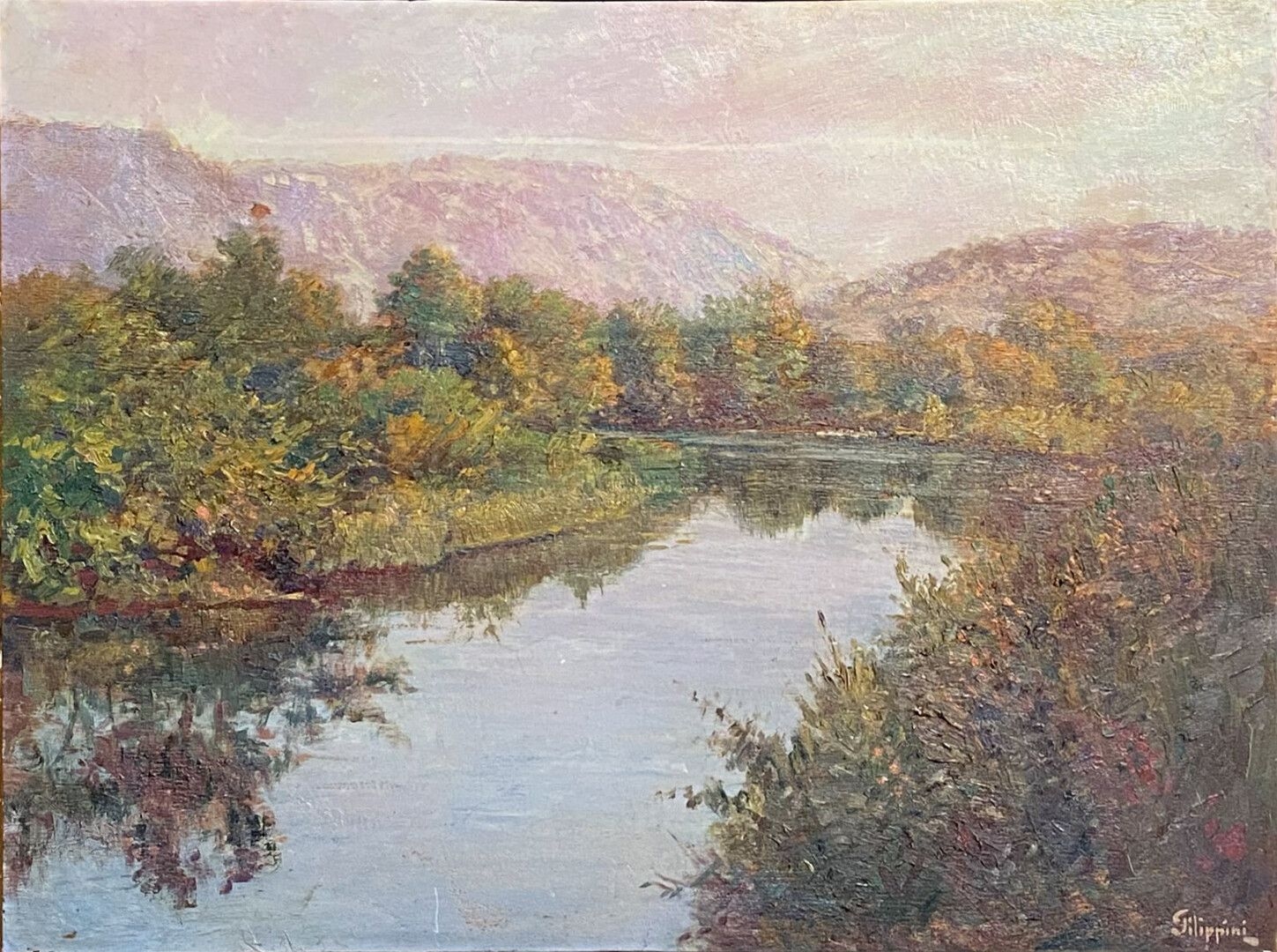 Francesco Filippini | The lake and the mountains | MutualArt