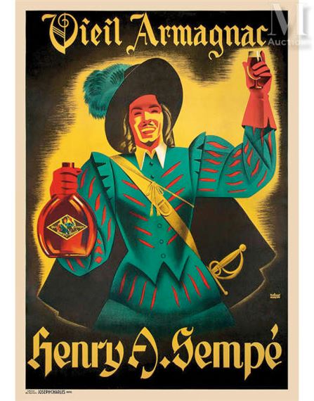 Roland Hugon | Henry A. Sempe Vieil Armagnac D'ArtagnanJoseph Charles ...