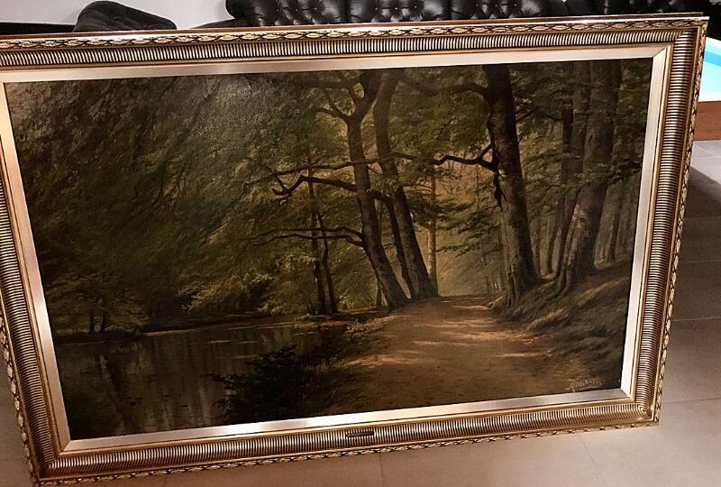 Axel Jacobsen | A forest scenery | MutualArt