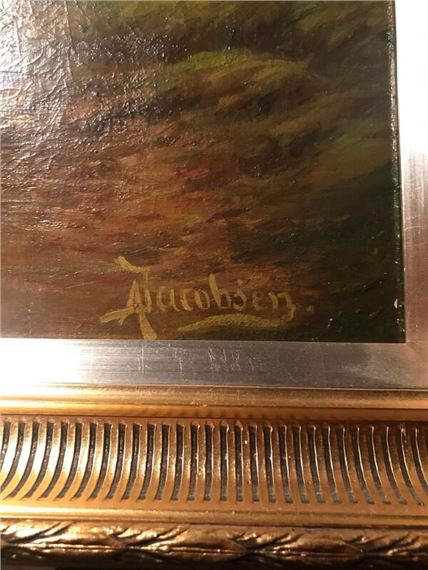 Axel Jacobsen | A forest scenery | MutualArt