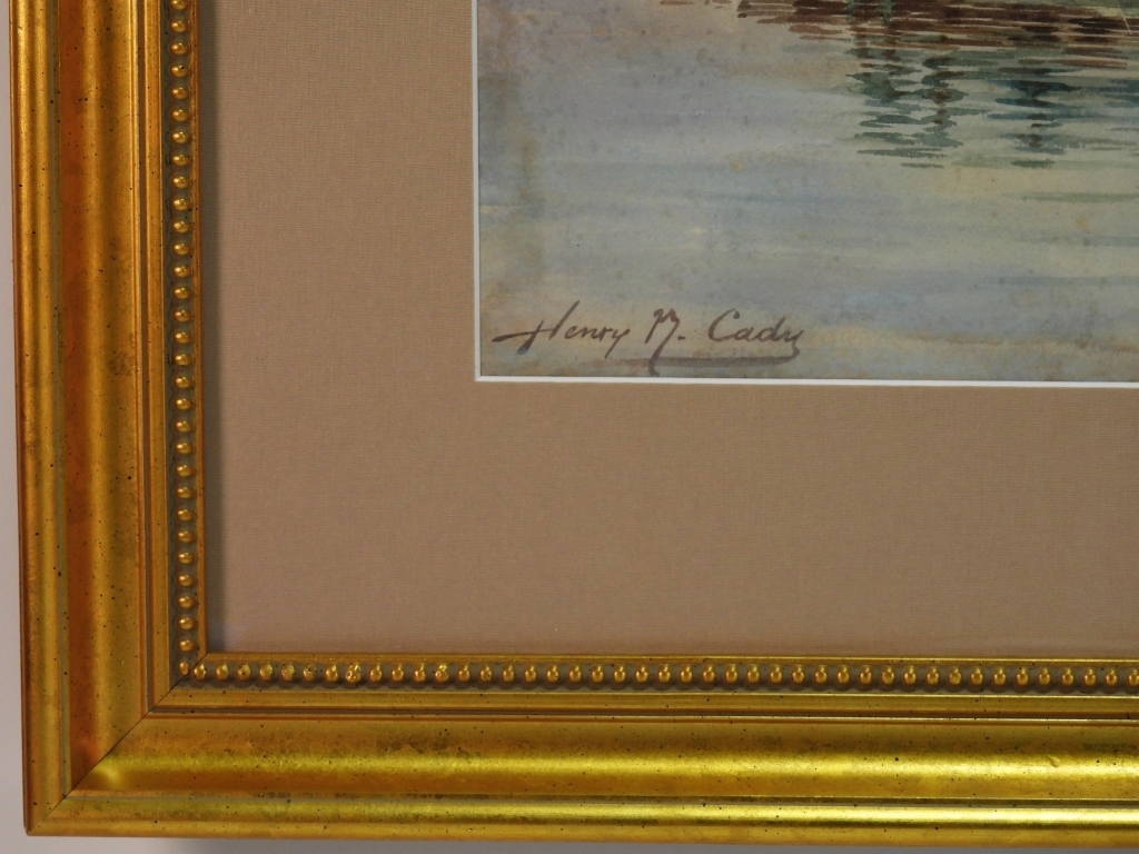 Henry Newell Cady | Cow Landscape | MutualArt