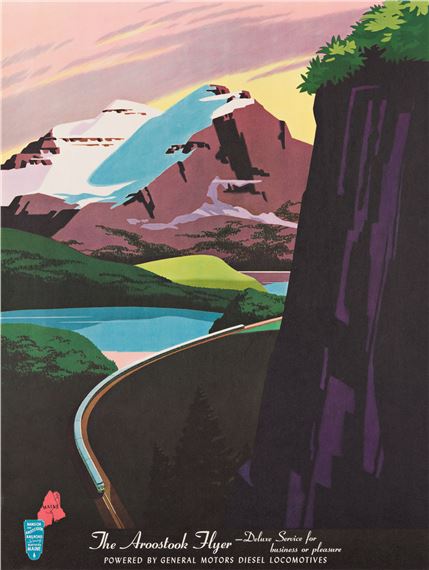 Bern Hill | THE AROOSTOOK FLYER. Circa 1950s. (Circa 1950s) | MutualArt