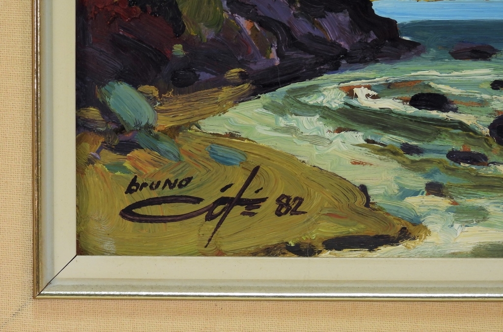 Bruno Côté | Bruno Cote Canadian Lake Landscape Painting | MutualArt