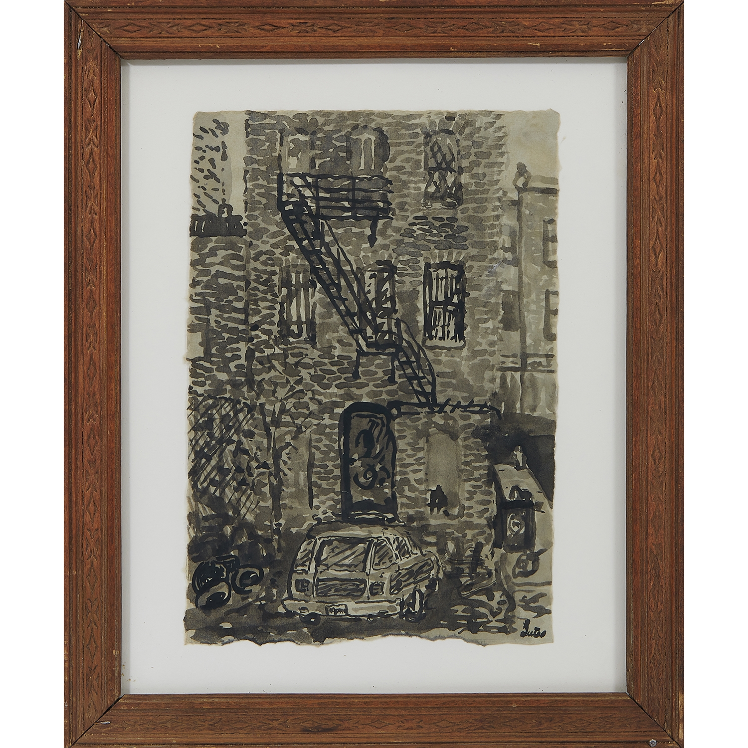 Jim Lutes | Watching Television in Living Room and Parking Space in ...