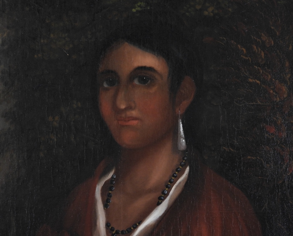 R. Macfarlane | Native American Portrait Painting | MutualArt