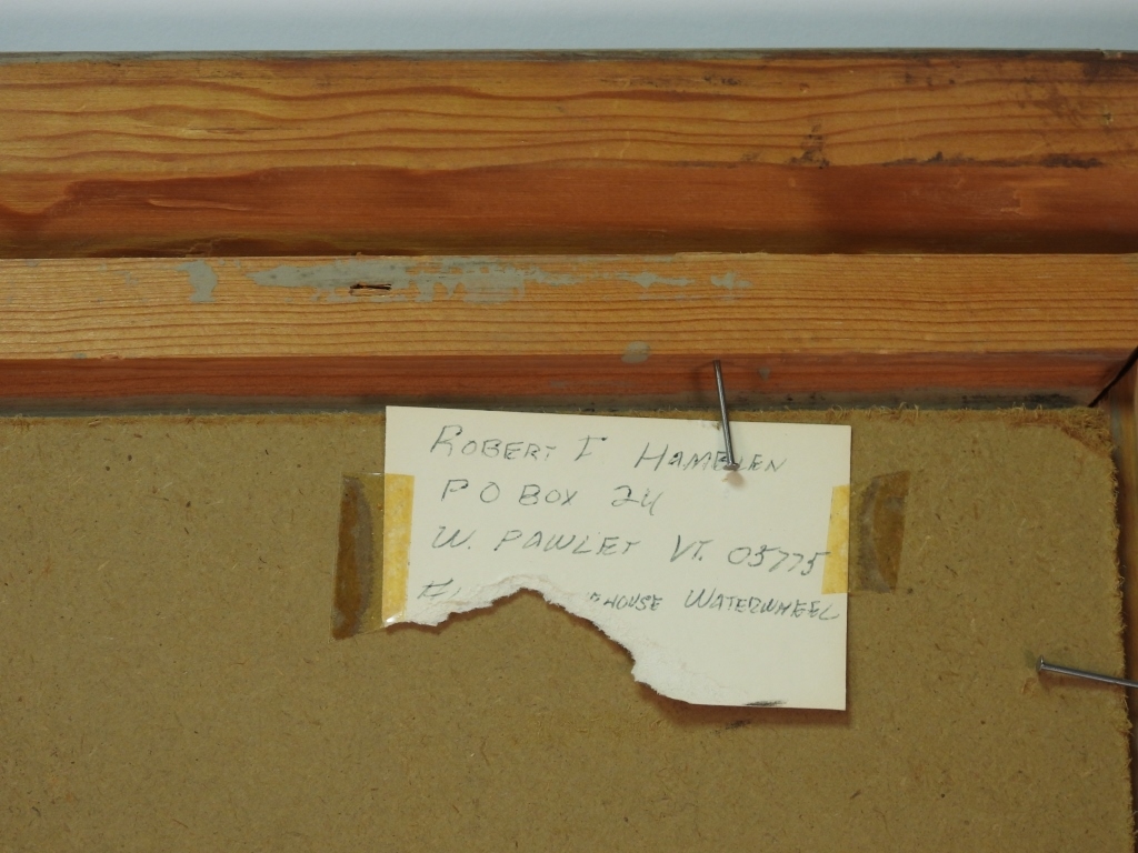 Robert Hamblen | Robert Hamblen Winter Forest Landscape Painting ...