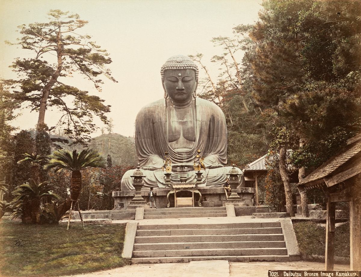 Kusakabe Kimbei | An elegant Japanese album with 50 hand-colored ...