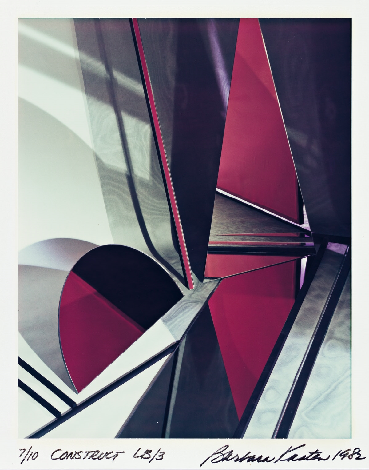 Barbara Kasten | Construct LB/3. (1982) | MutualArt