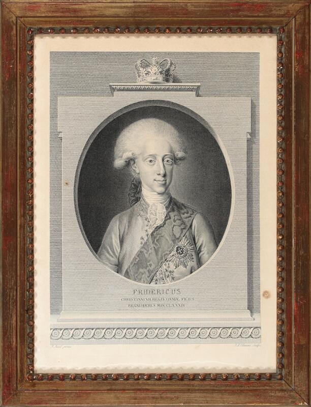 Johan Frederik‏ Clemens | A pair of portraits of Louise Augusta and ...