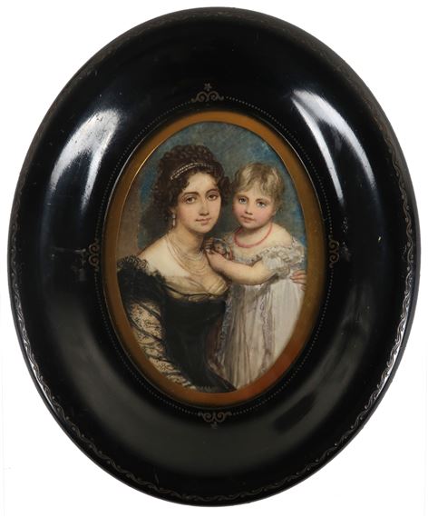 William Beechey | Portrait miniature of Victoria | MutualArt