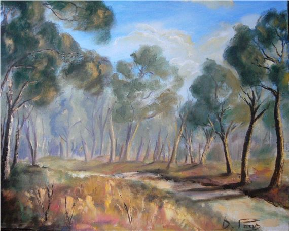 David Pons | Balade dans la pinède provençale | MutualArt