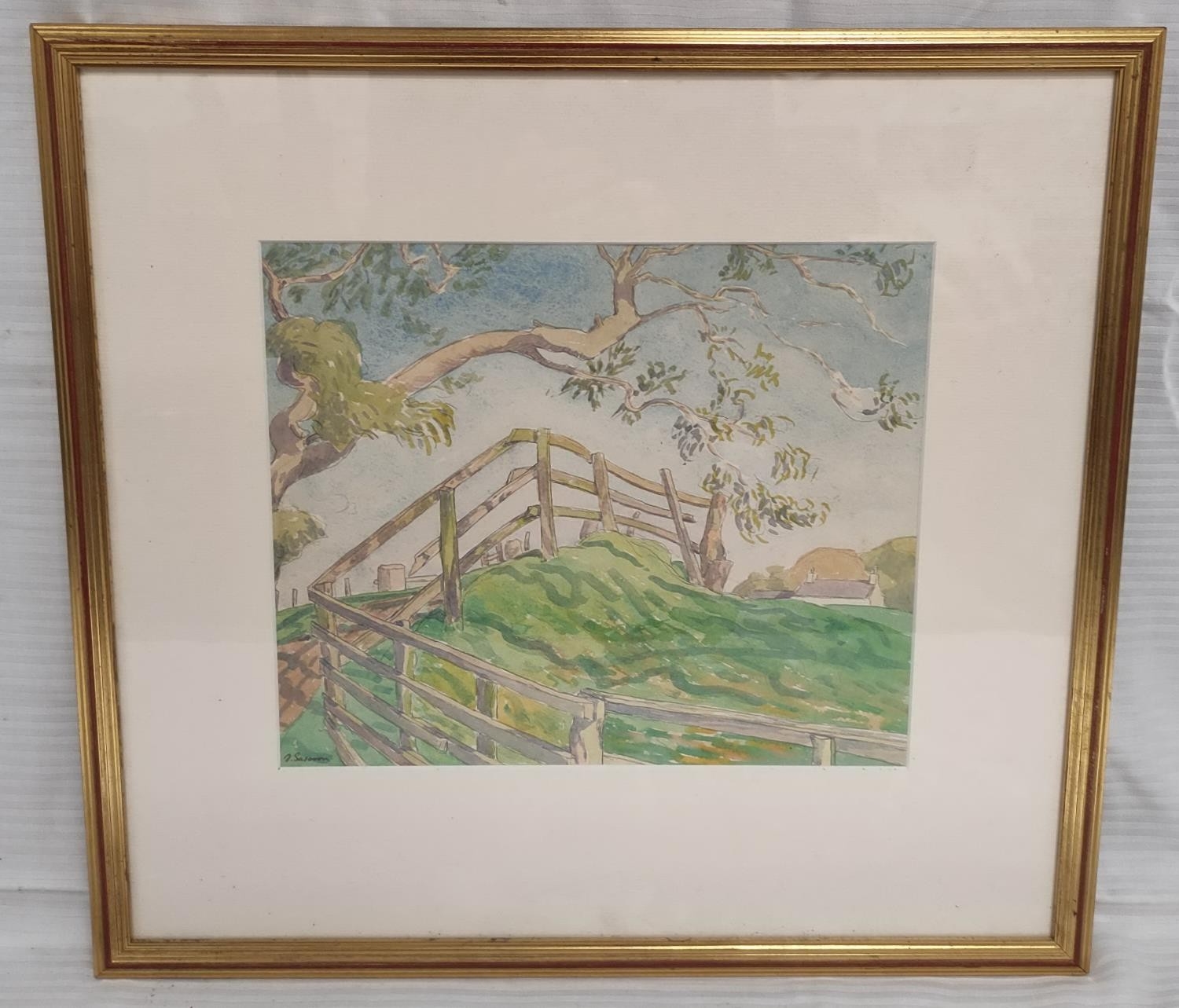 David Sassoon | The fence, Boreland Cottage, Kirkcudbright | MutualArt