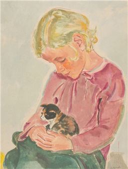 Hans Brasch | Gebirgskette (1928) | MutualArt