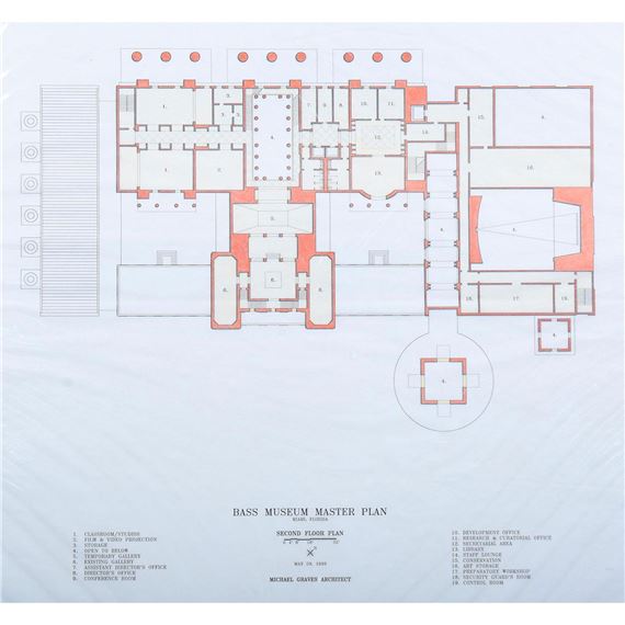 Michael Graves | BASS MUSEUM MASTER PLAN (20) | MutualArt