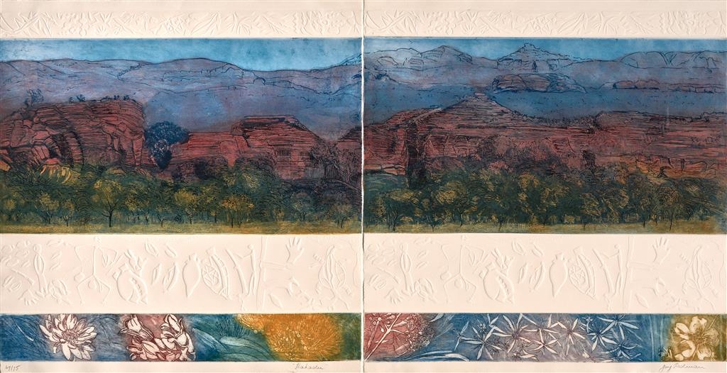 Joy Redman | Kakadu, (diptych) | MutualArt