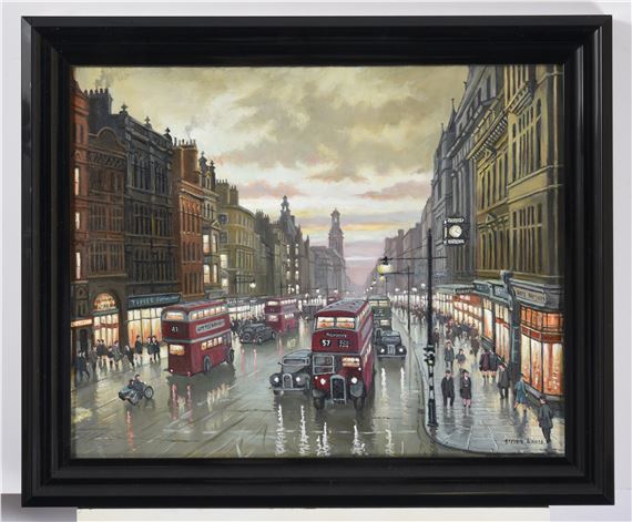 Steven Scholes | Market Street Manchester, 1961 | MutualArt