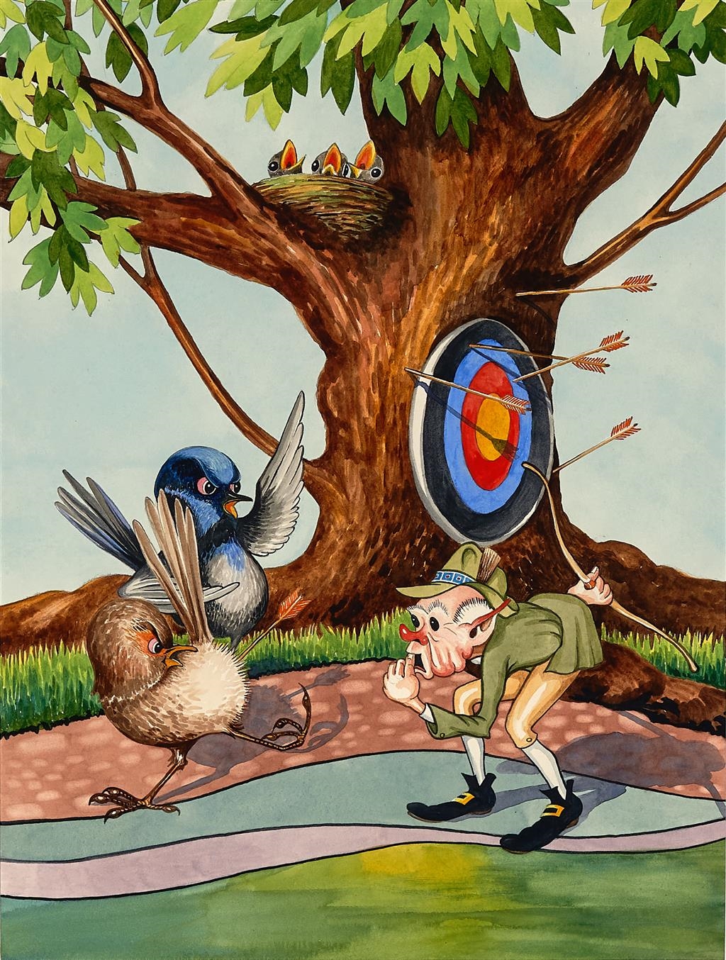 Charles Newman | Angry Birds & Misfired Arrows (Illustration from ...