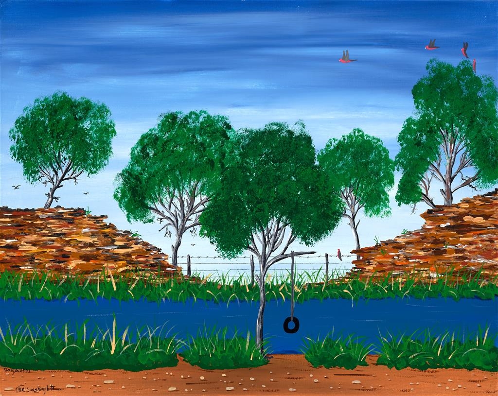 Doug Frith | The Swiming Hole (2021) | MutualArt