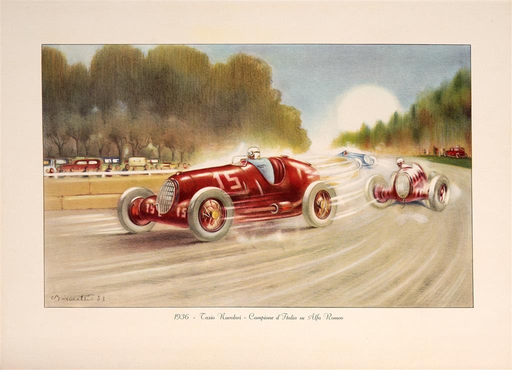 Carlo Biscaretti di Ruffia | Early History of Automobiles (Set of Eight ...