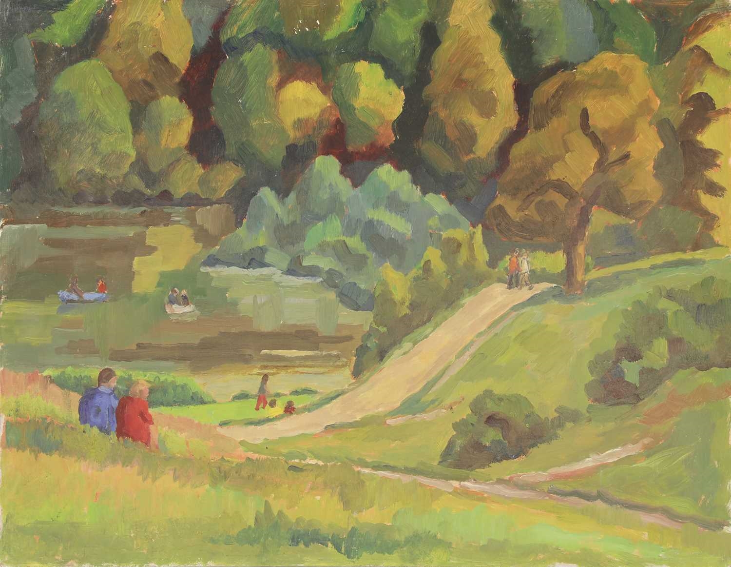 Owen Rowley | Richmond Park in the summer | MutualArt