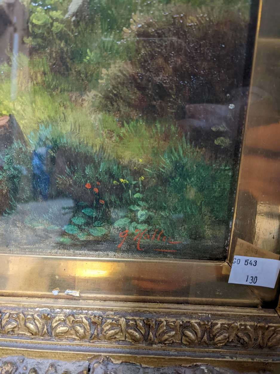 Georg Haller | Boating on the river; and On the road | MutualArt