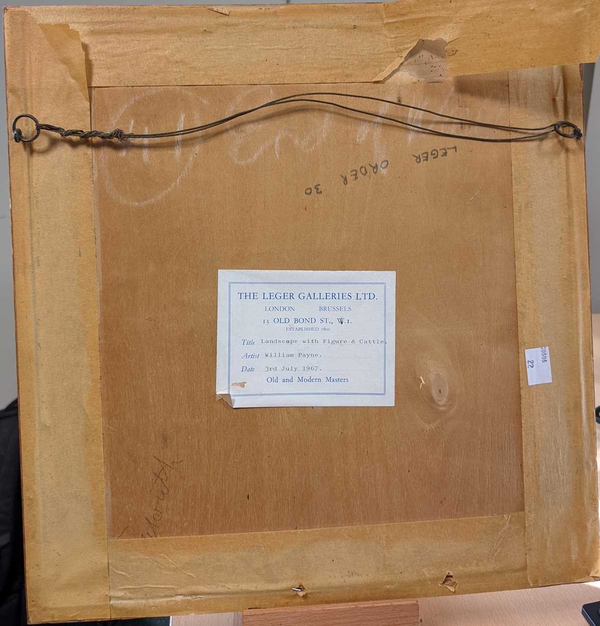 William Payne | a drover with cattle in a landscape | MutualArt