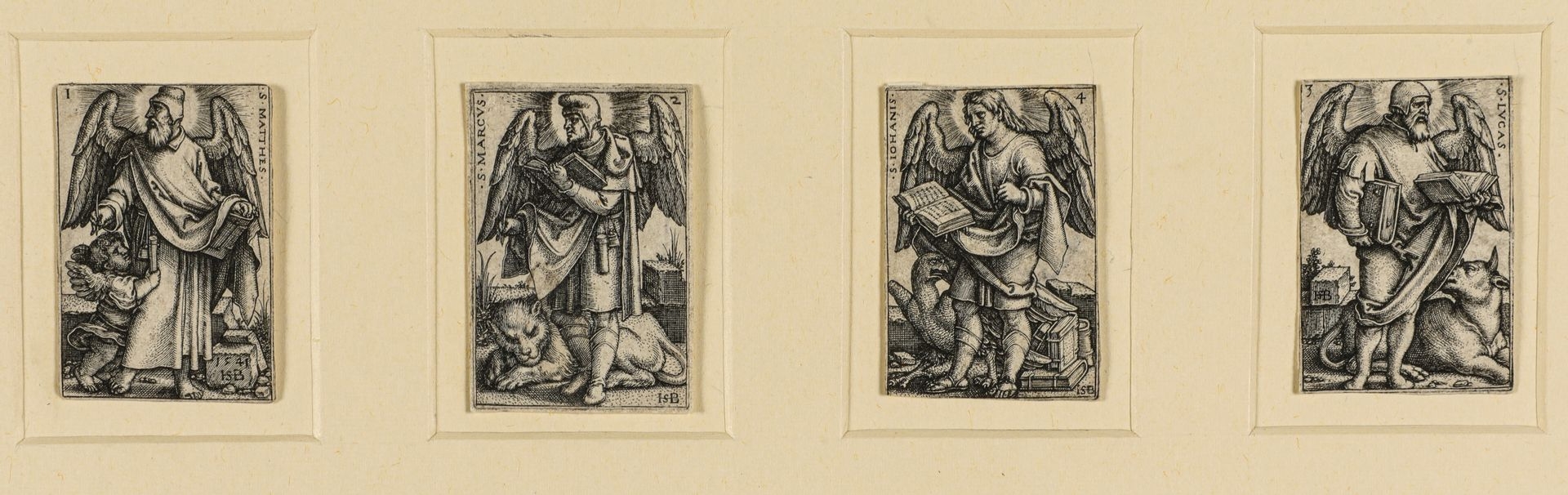 Hans Sebald Beham | Tetramorph (1541) | MutualArt