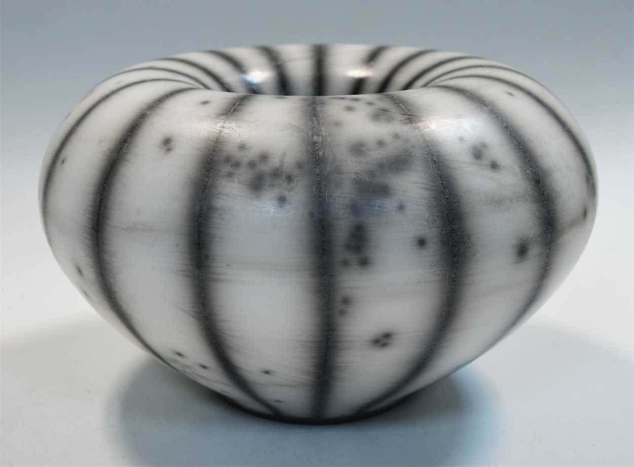 Tim Andrews | Vase of globular form with inverted rim together with a ...