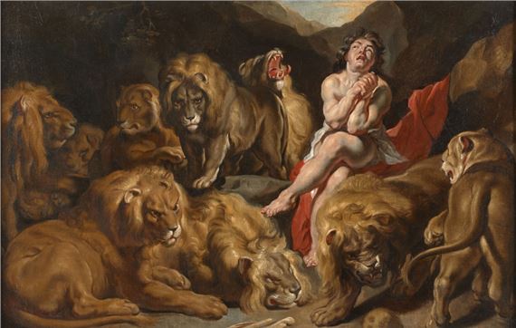 Peter Paul Rubens | Daniel dans la fosse aux lions | MutualArt
