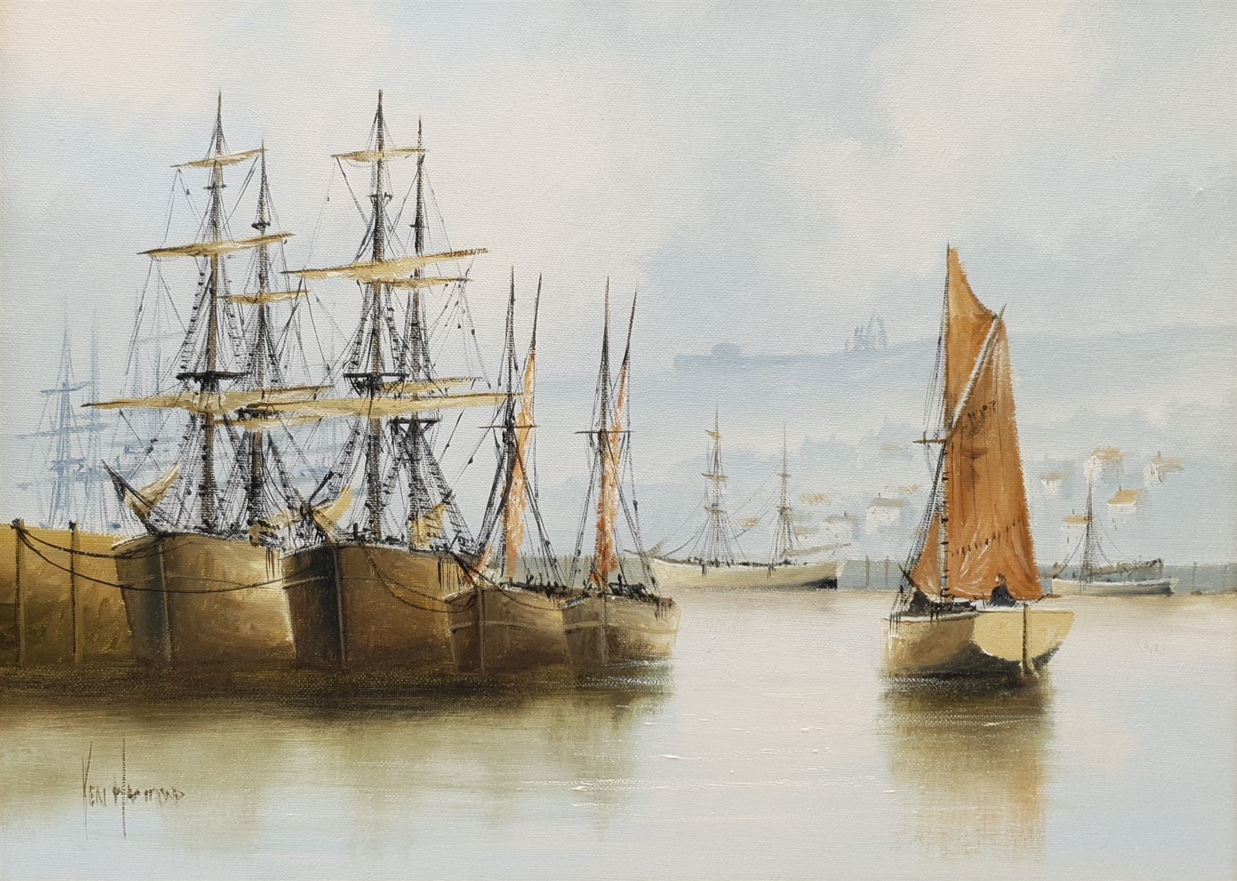 Ken Hammond | The Ketch Gypsy Moth, Sir Francis Chichester | MutualArt