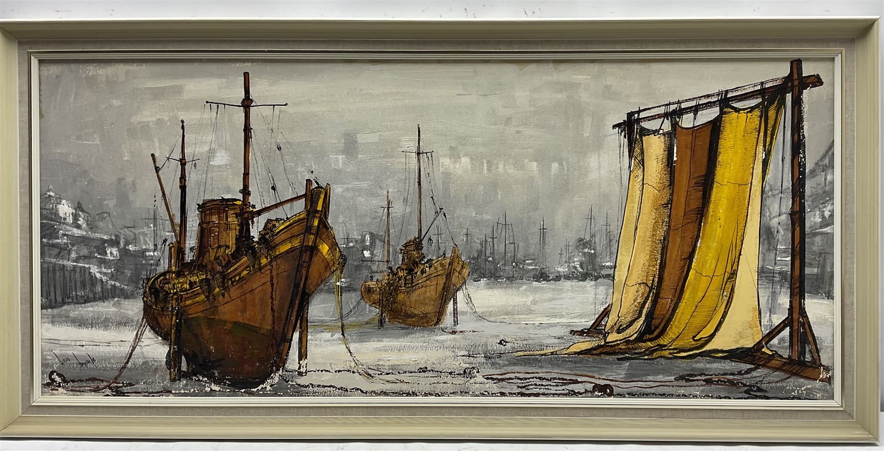 Ben Maile | Beached Fishing Boats | MutualArt