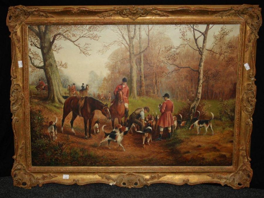 H. H. Harris | Hunting scene | MutualArt