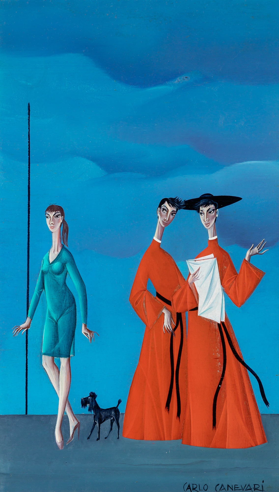 Carlo Canevari | Stroll | MutualArt